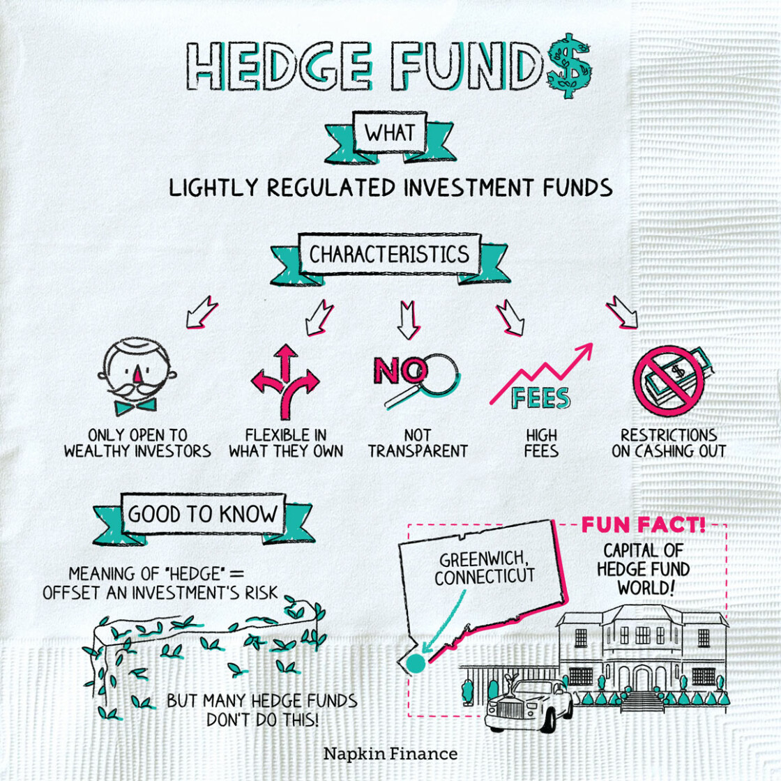 What is a Hedge Fund? Napkin Finance has the answer, and you won't die ...